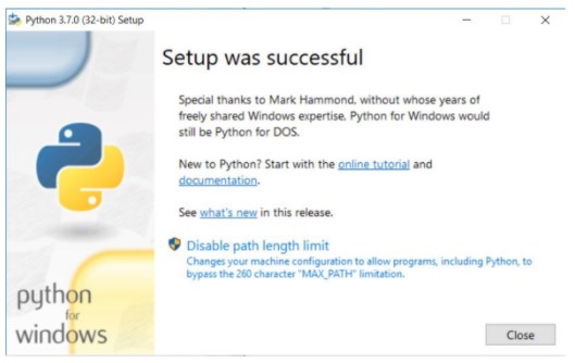 Windows Python Installation – Robolink Basecamp