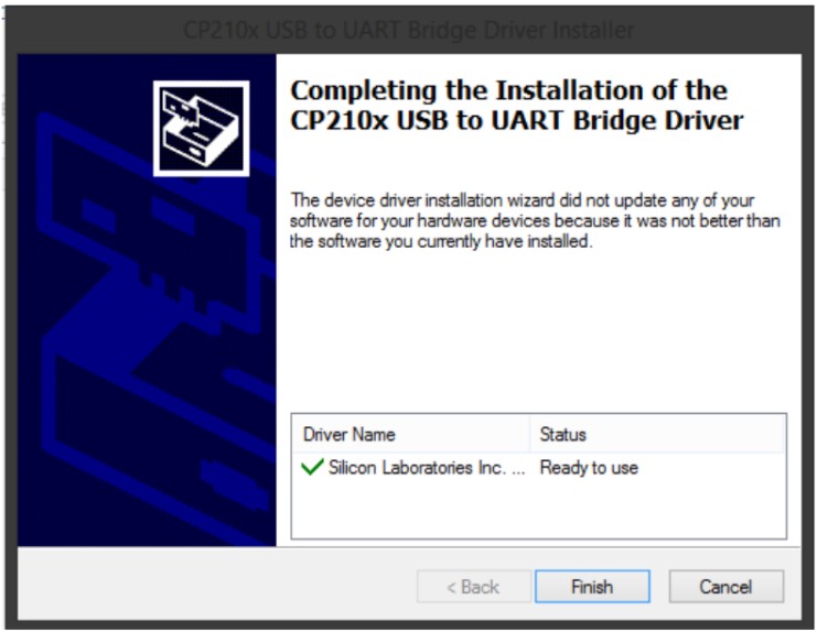 Driver Installation – Robolink Basecamp