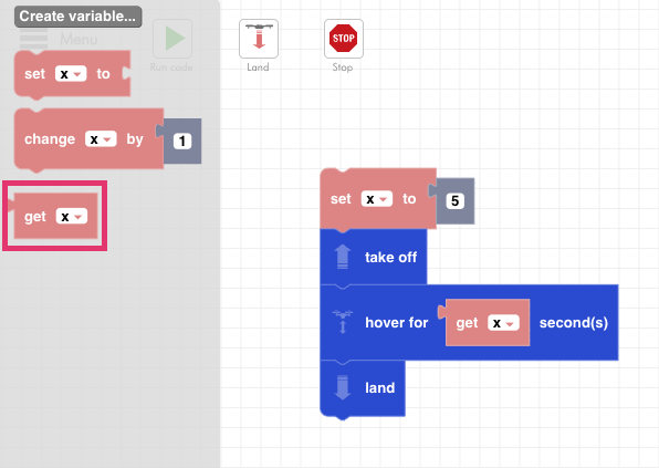 1.4: Variables – Robolink Basecamp