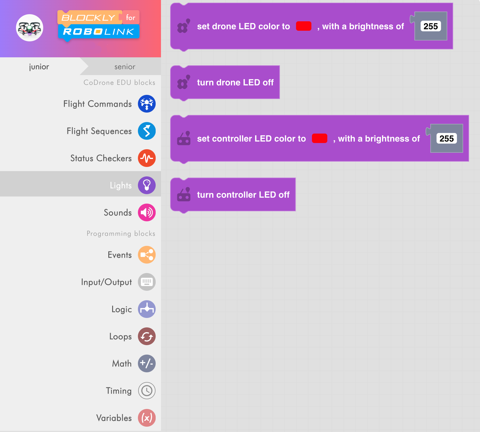 1.7: LEDs – Robolink Basecamp