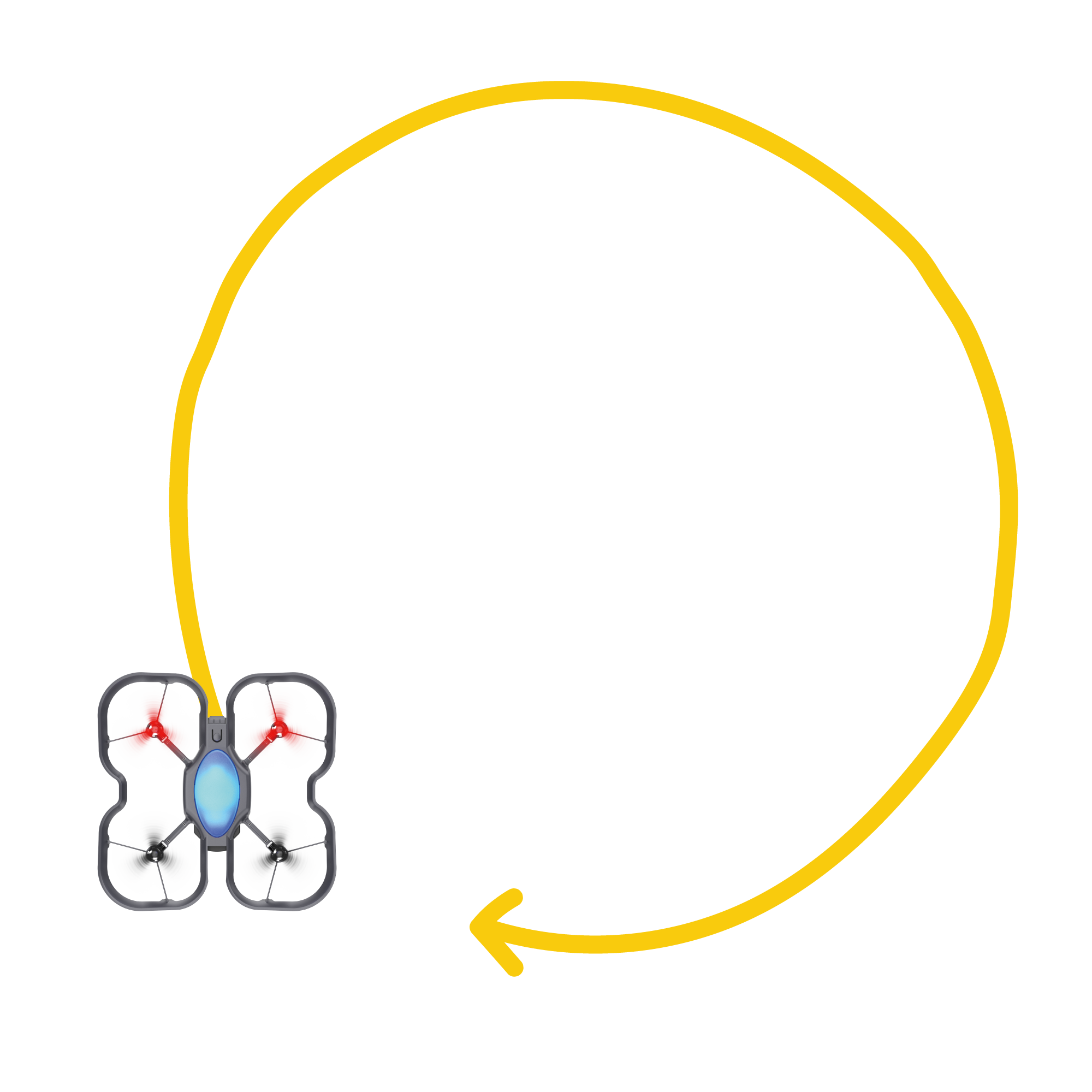 1.3 Flight Movements: Throttle and Yaw – Robolink Basecamp